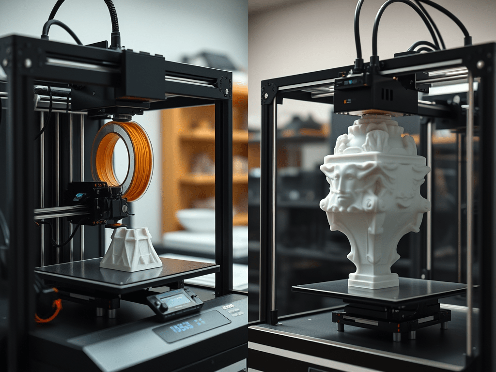 FDM vs Resin 3D Printing: Key Differences Explained – 3DPrintips